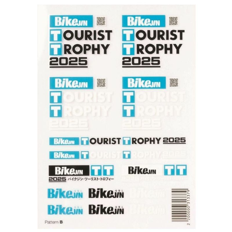 BikeJIN TT 2025 ステッカー 81610040 | OTONA GARAGE